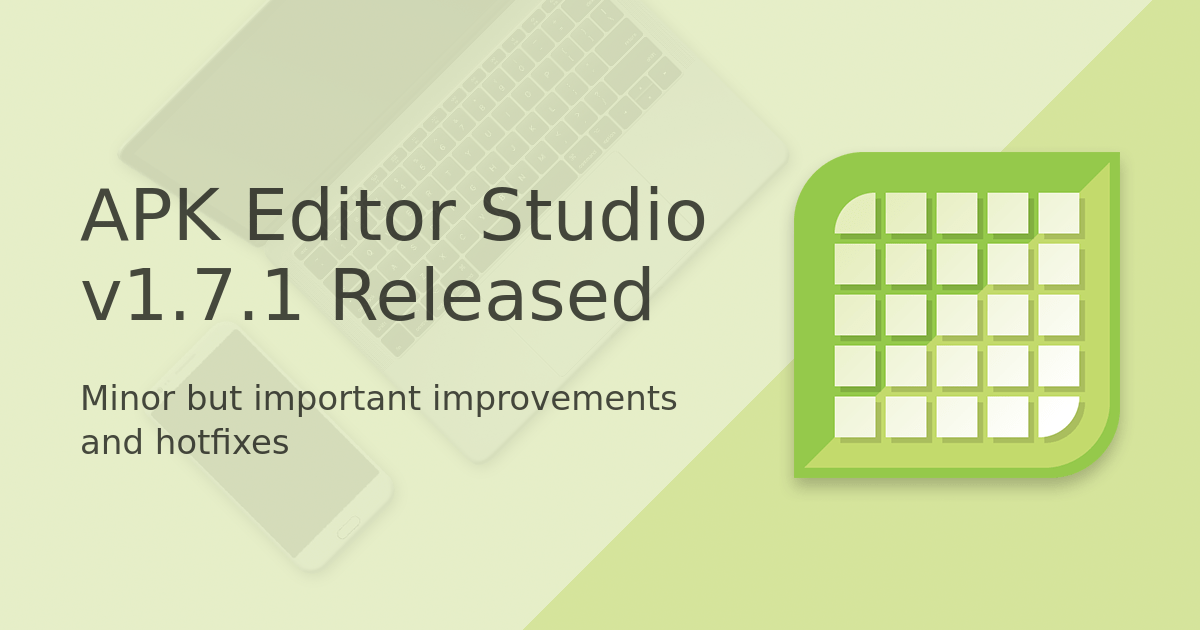APK Editor Studio v1.7.1 Released – Blog – APK Editor Studio
